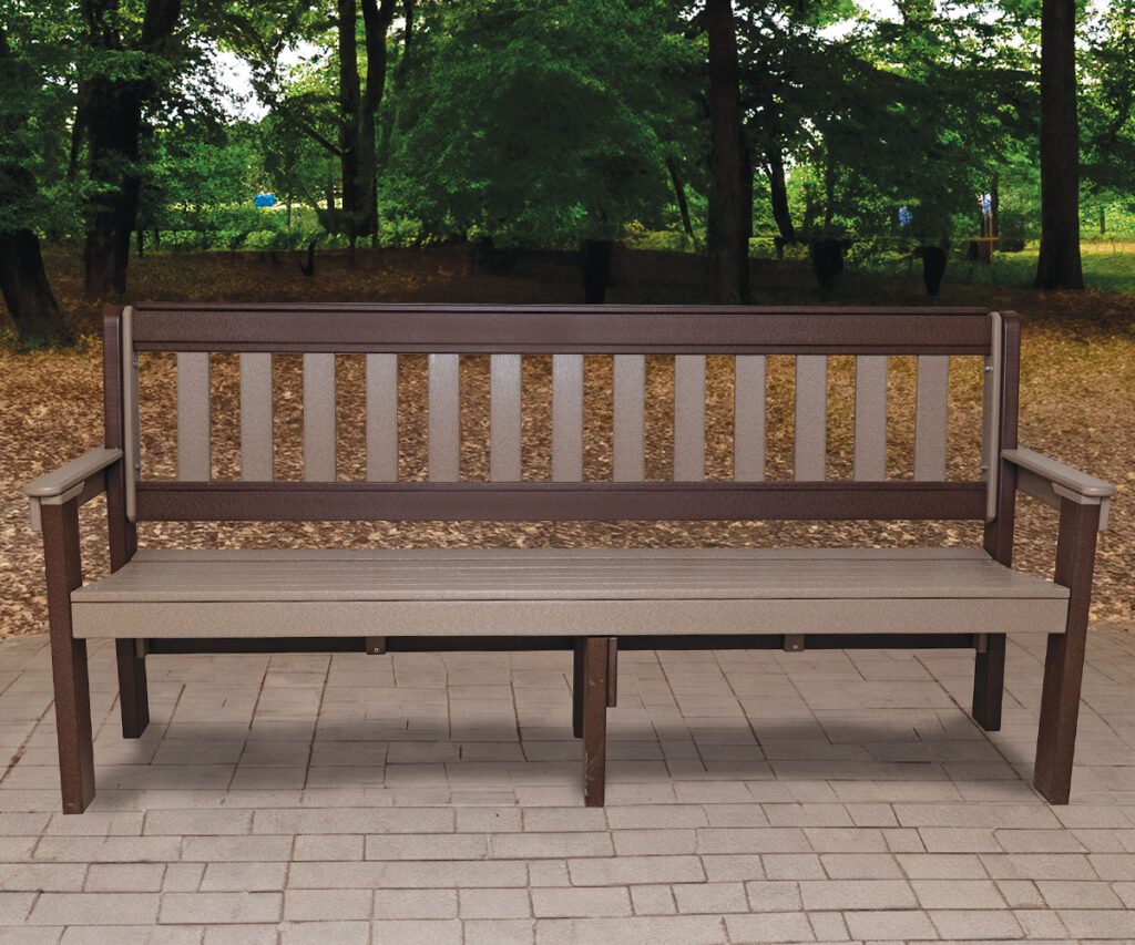 6' Park Bench | Ponvue Creations